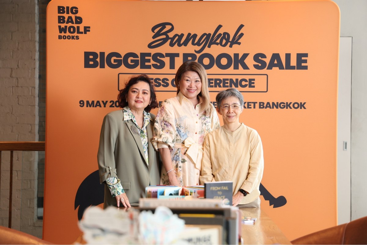 Big Bad Wolf Books ปลุกพลังความคิดคนไทยผ่านการอ่าน กับภารกิจสุดท้าทาย